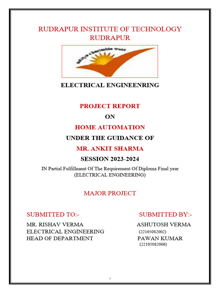 Total Comp. Group Project5 | PDF | Power Supply | Internet Of Things