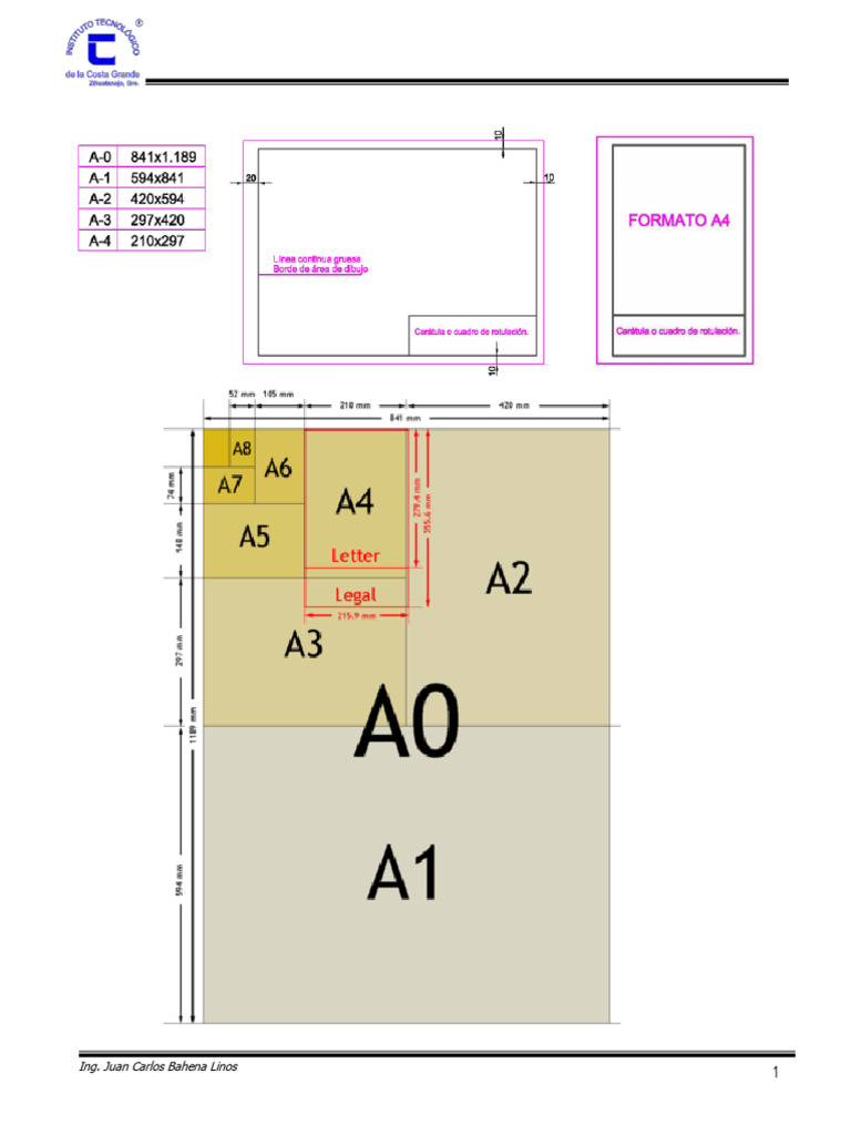 Apuntes Norma de Lineas | PDF | Dibujo | Dibujo técnico