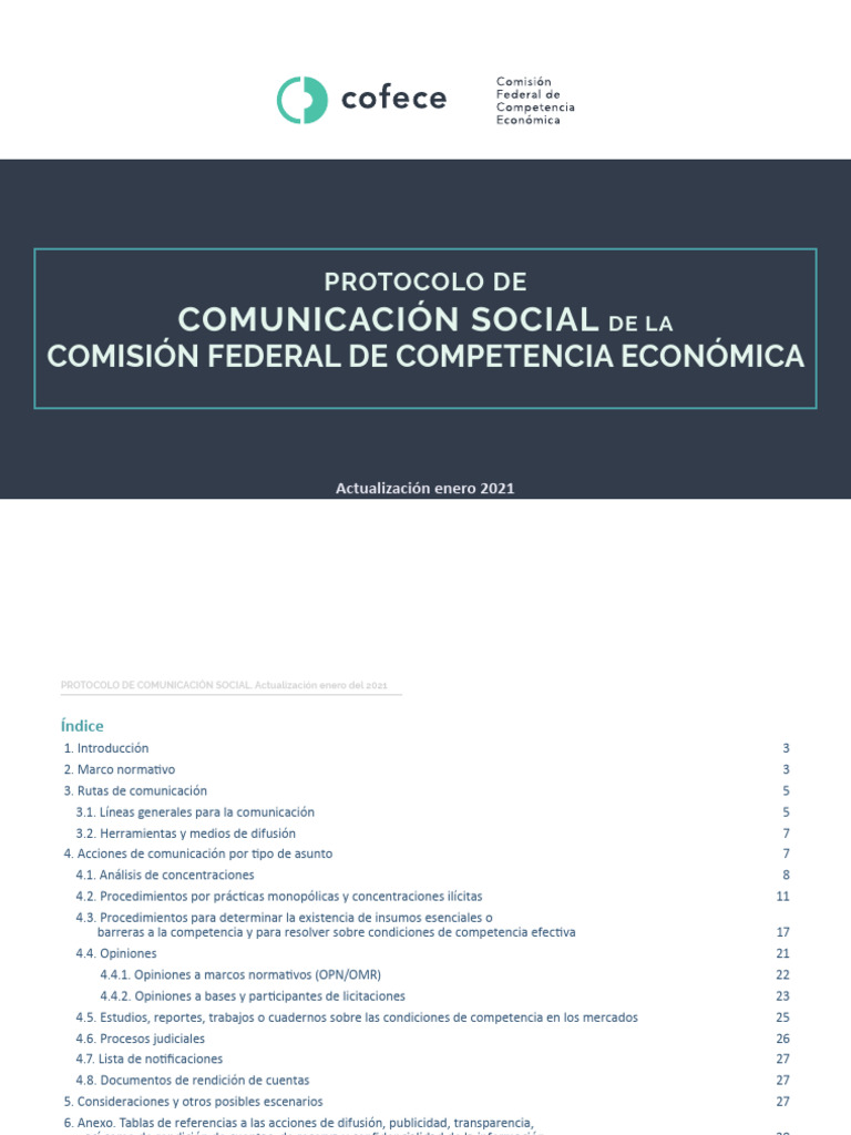 PROTOCOLO ComSoc v2 22enero2021 | PDF | Comisión Europea | Medios de comunicación)