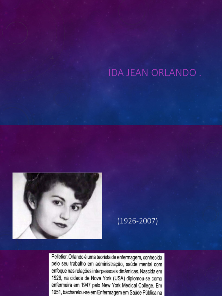 Ida Jean Orlando | PDF