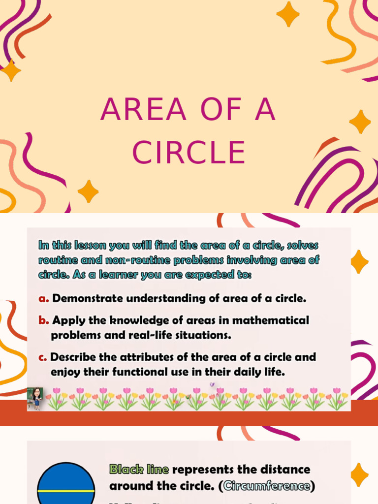 Grade 5 - Area of A Circle - 20250130 - 054500 - 0000 | PDF