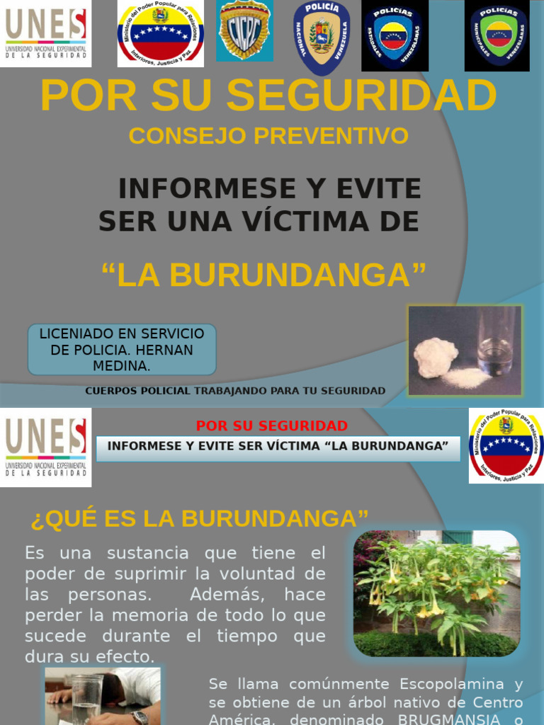 Burudanga Lcdo. Hernan Medina | PDF | Farmacología | Drogas