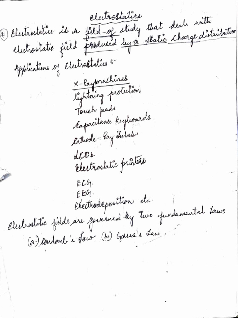 Electrostatics Part 2 | PDF