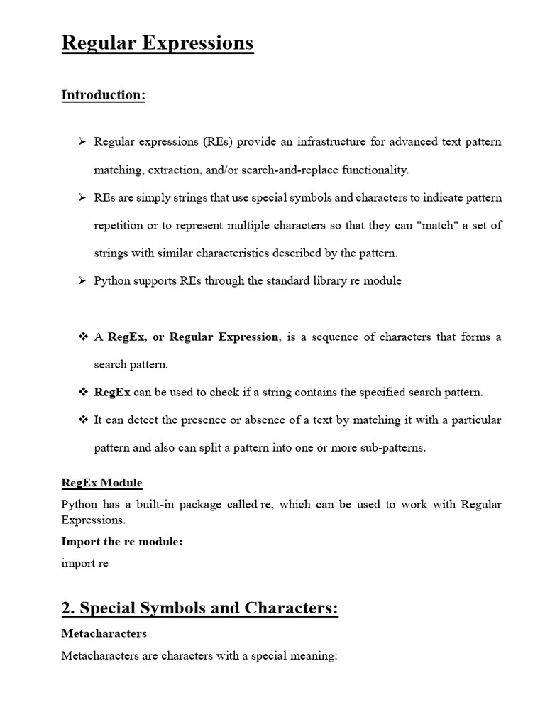 unit 4 Regular expression | PDF | Regular Expression | Software Engineering