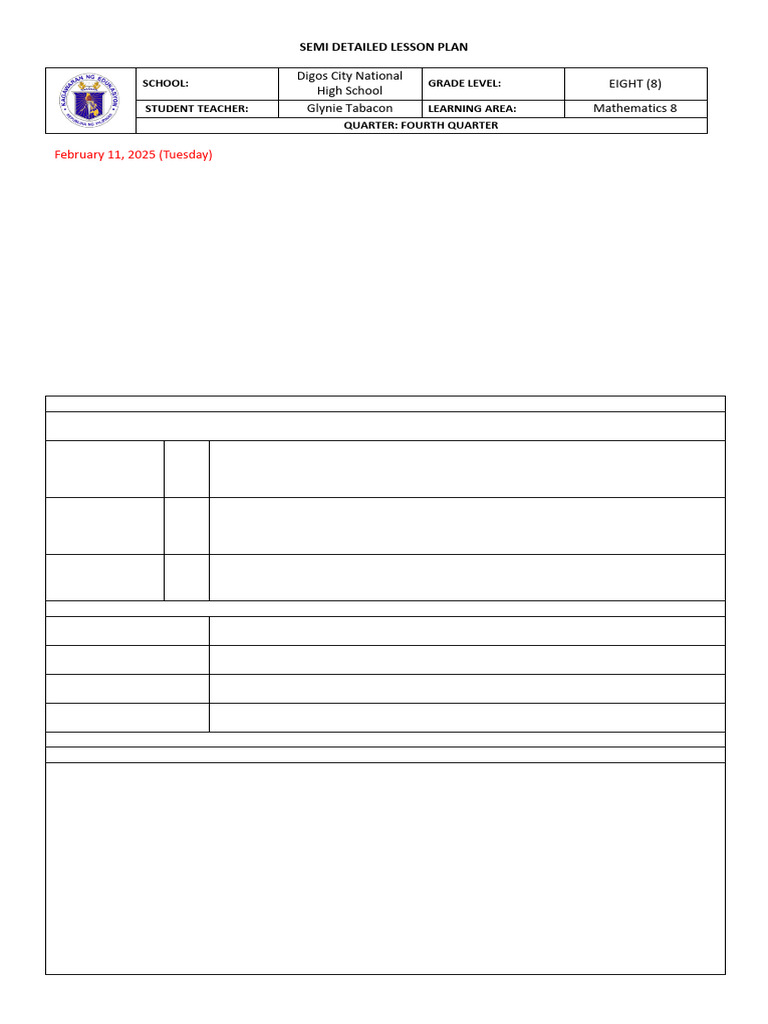 Triangle Inequalities Lesson Plan | PDF | Triangle | Learning