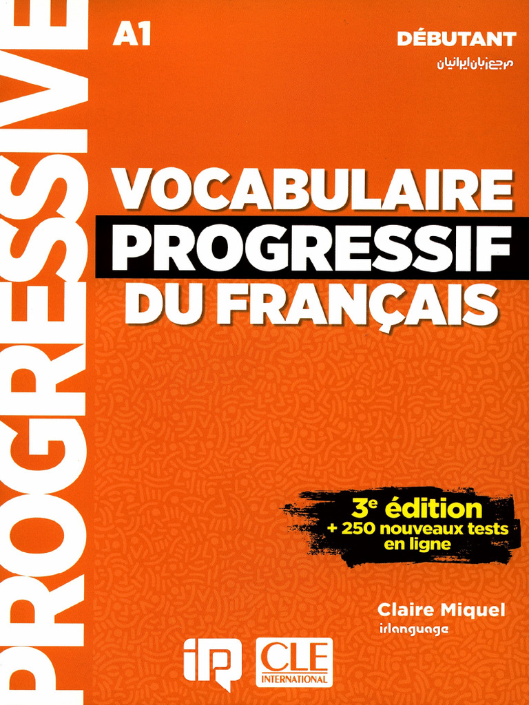 Vocabulaire Progressif Du Francais A1 SB | PDF