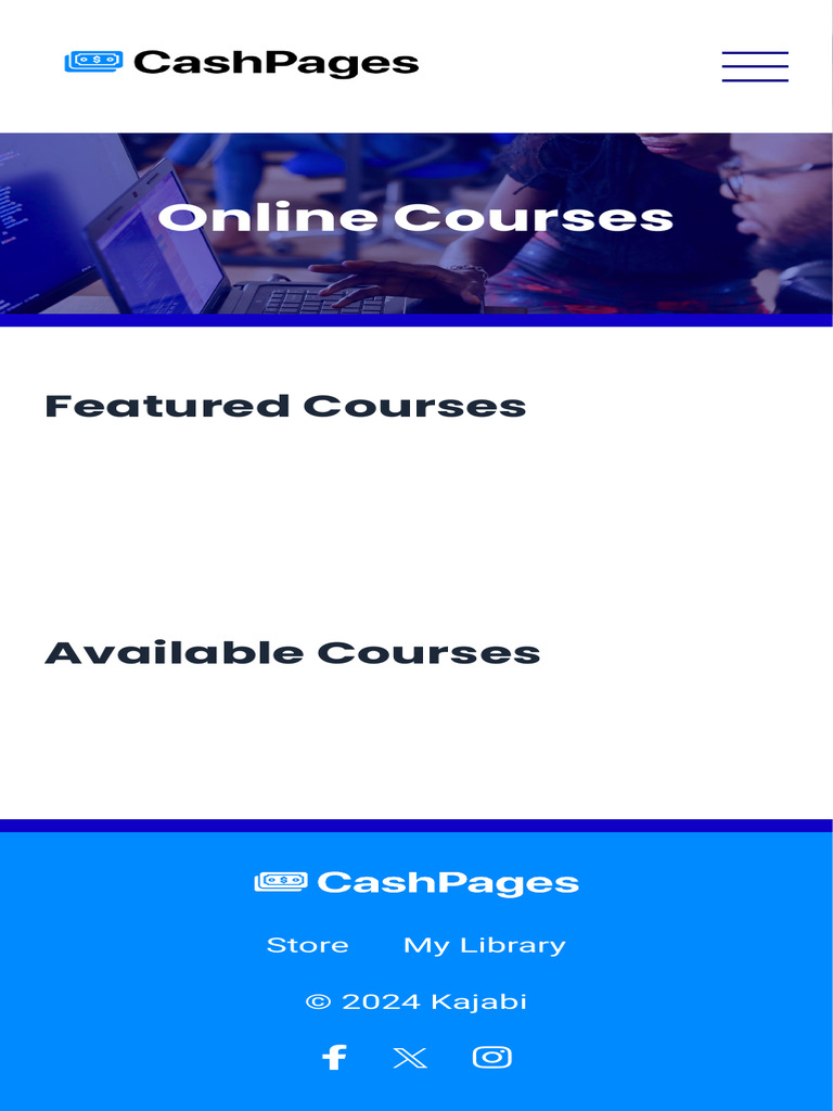 Cash Pages | PDF