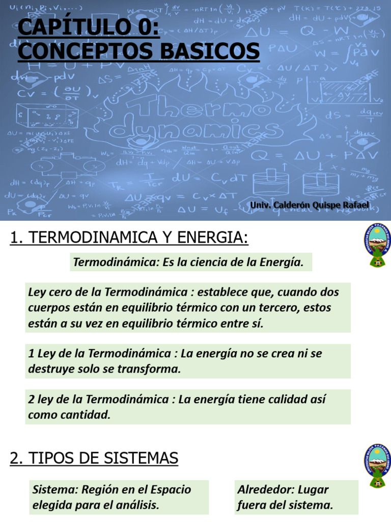 TEMA0.CONCEPTOS.BASICOS | PDF | Temperatura | Termodinámica