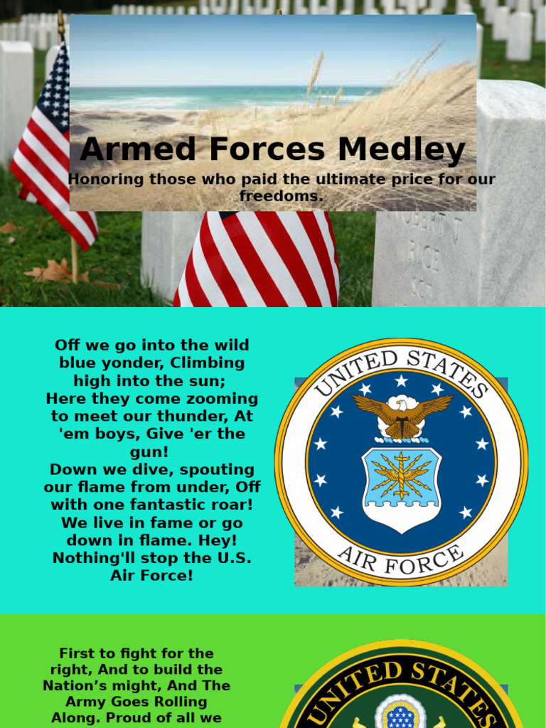 Armed Forces Medley | PDF