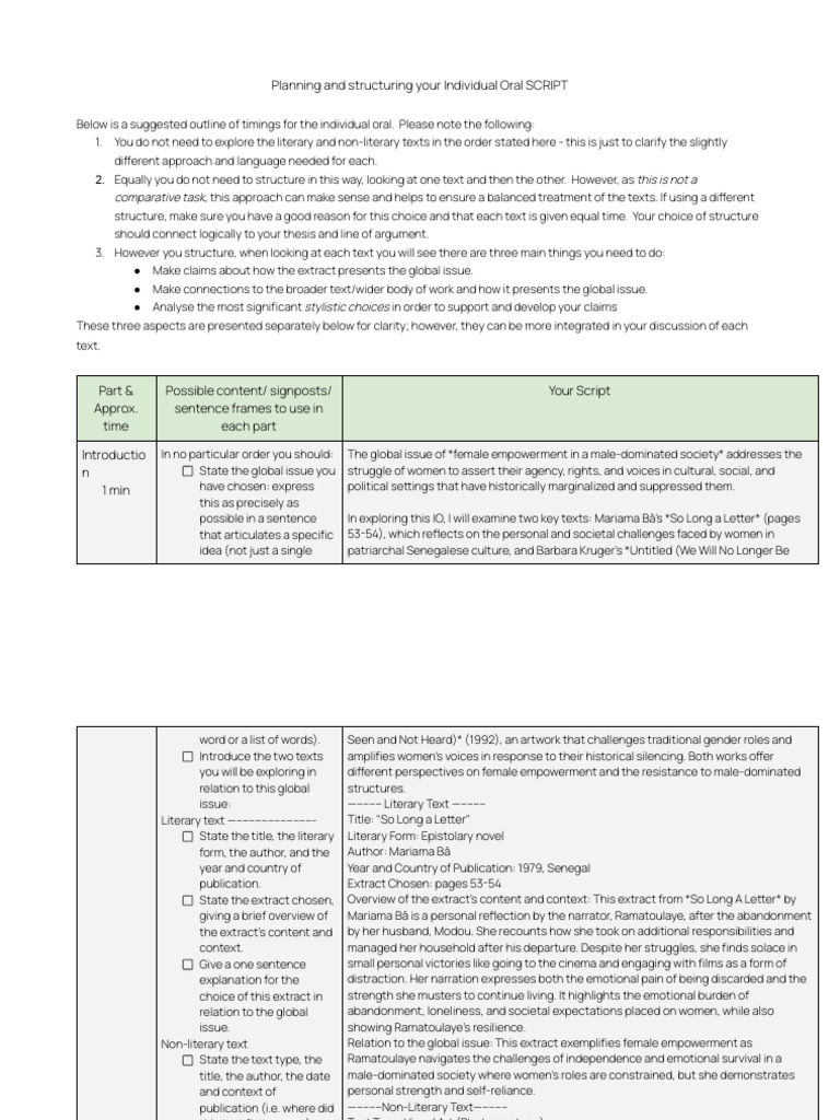 Fatou Mary Mbengue - 10 Min FINAL Oral Script - OCT.2.2024 | PDF | Feminism | Gender Studies