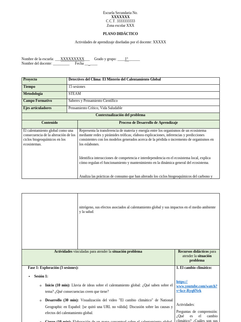 Detectives Del Clima - El Misterio Del Calentamiento Global | PDF ...