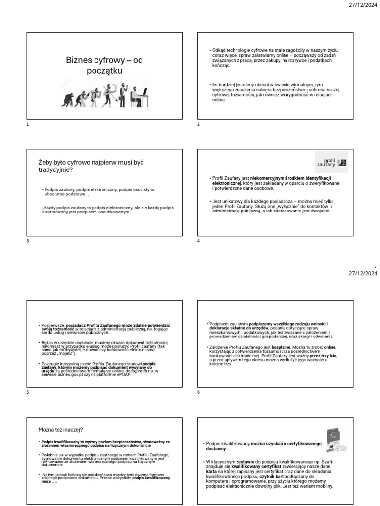 Biznes Cyfrowy | PDF