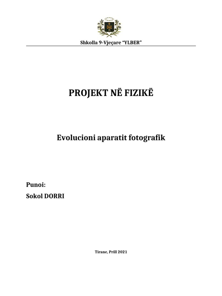 Aparati Fotografik | PDF