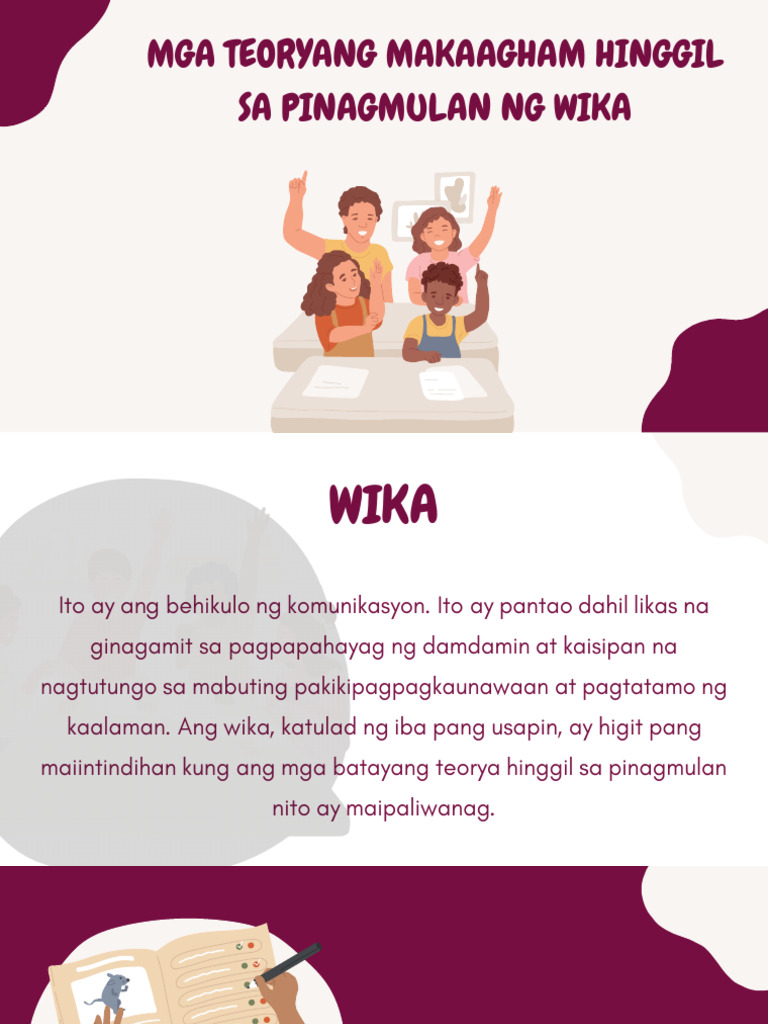 Makaagham Na Teorya NG Wika | PDF