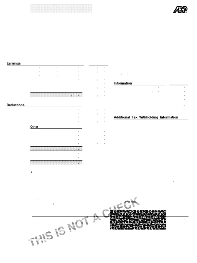 Detailed Earnings Statement 2024 | PDF | 401(K) | Income Tax