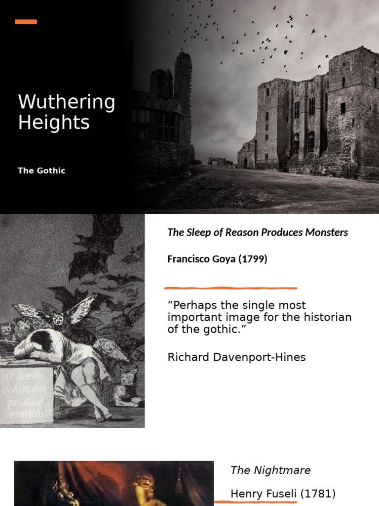 Gothic in Wuthering Heights | PDF
