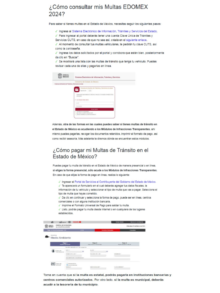 Infracciones Multas | PDF