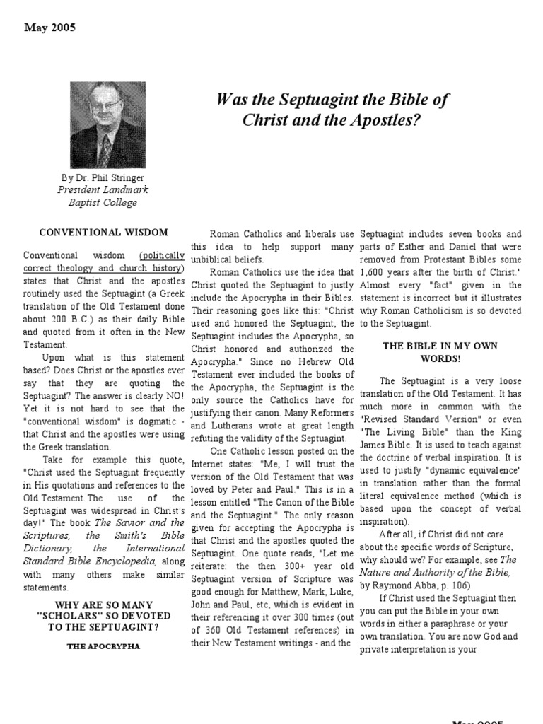 septuagint | Septuagint | Old Testament