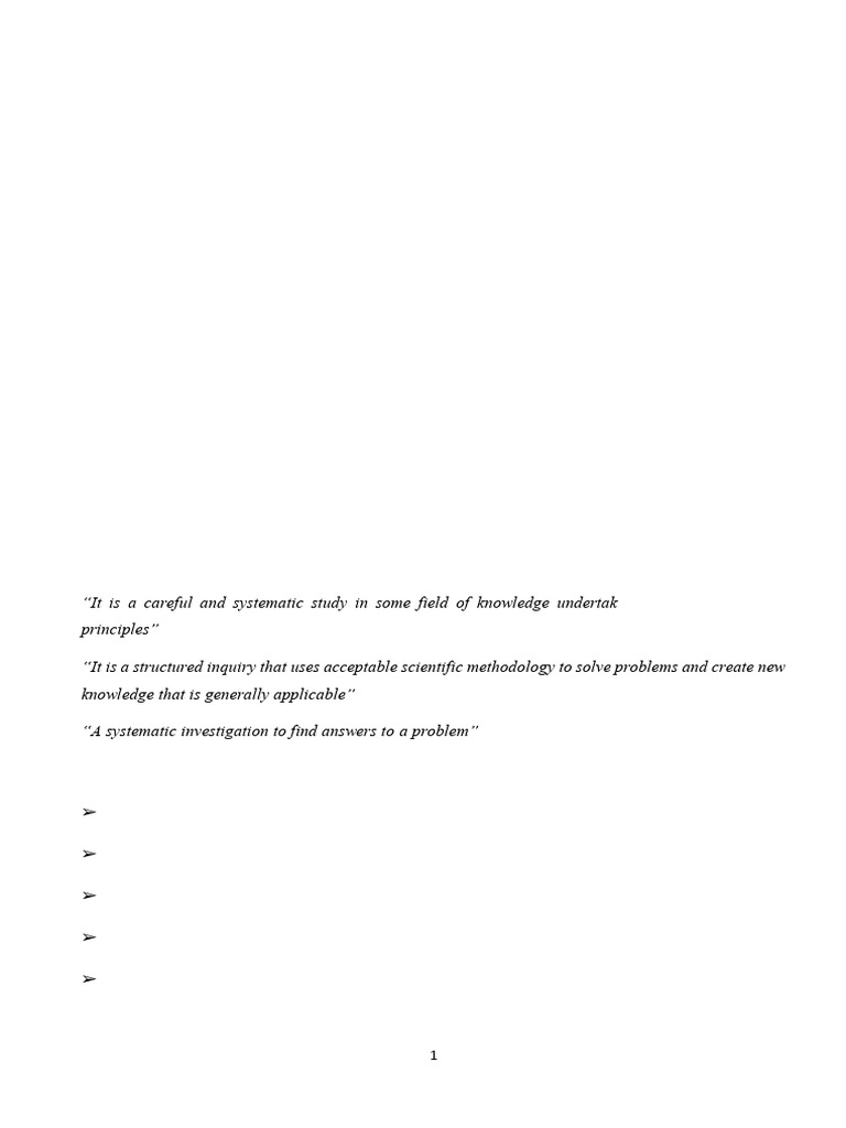 handout1 | PDF | Knowledge | Scientific Method