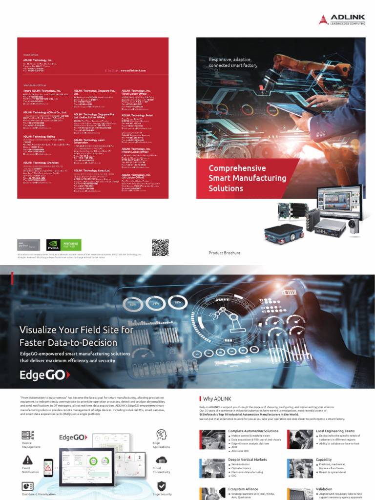 2023 Smart Manufacturing Brochure | PDF | Barcode | Artificial Intelligence