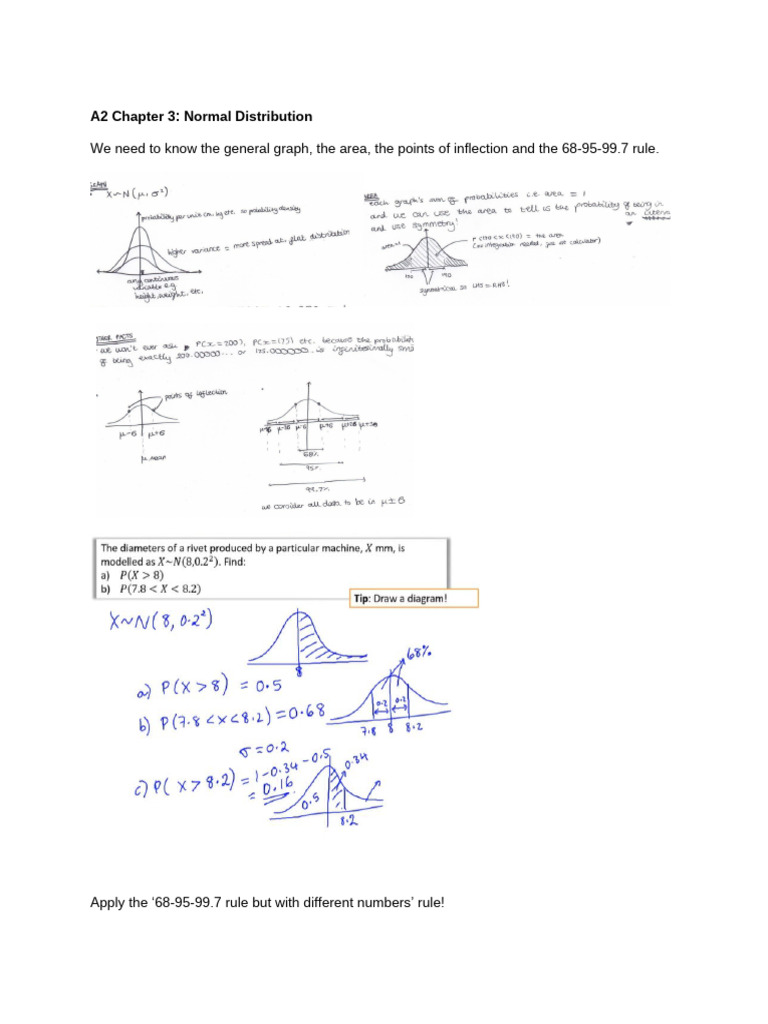Normal Distribution | PDF | Normal Distribution | Mean