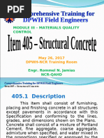 DPWH Standard Specification for Class A Concrete | PDF | Concrete ...