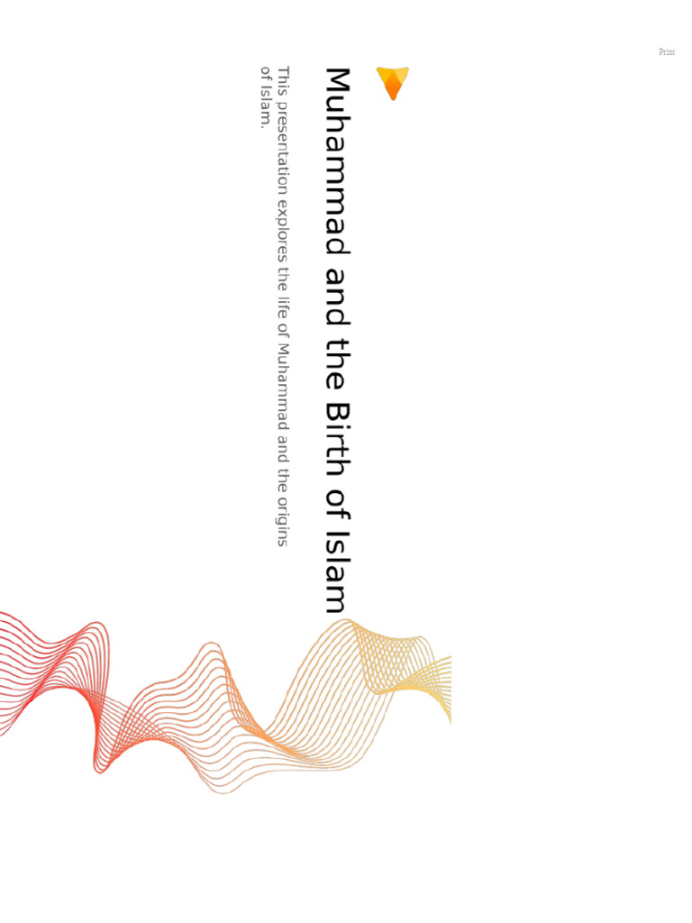 Muhammad and The Birth of Islam - PPTX - Schoology | PDF