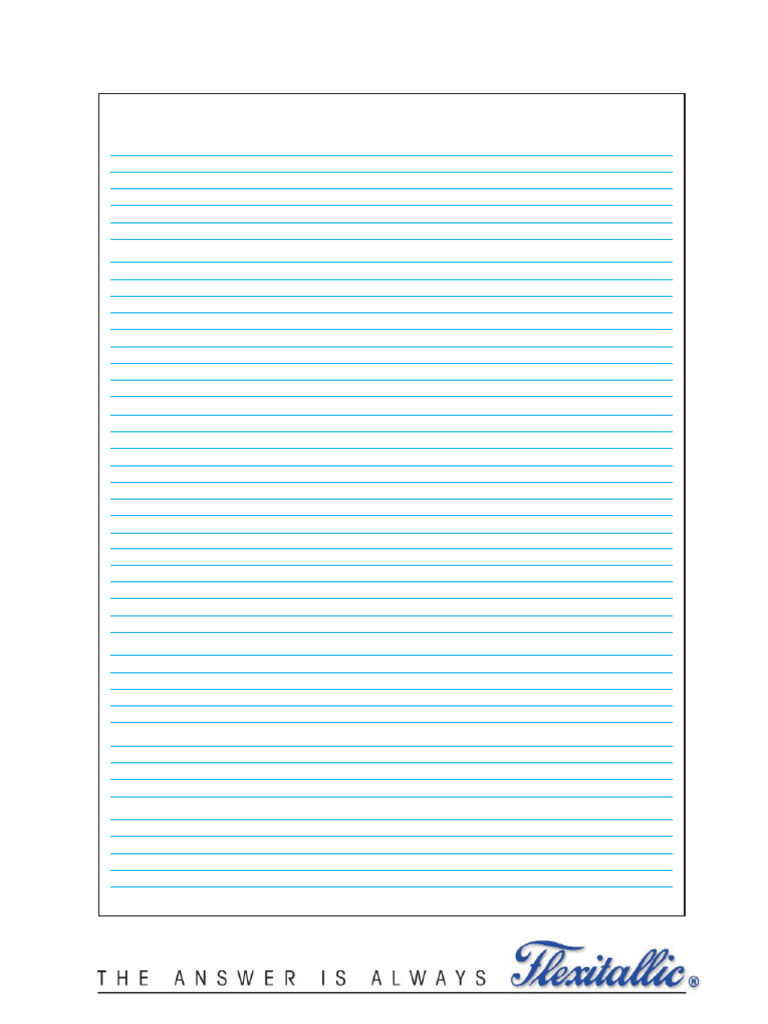 Catalogo Flexitallic | PDF | Pipe (Fluid Conveyance) | Materials