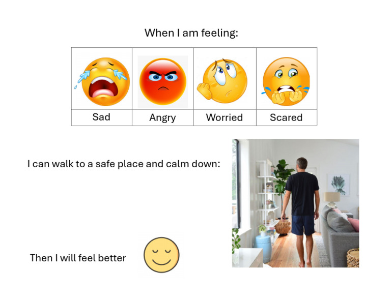 Safe Place Visual-Emotional Regulation | PDF