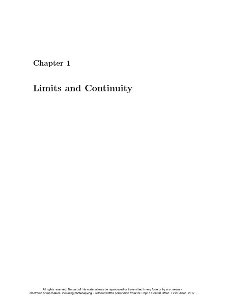 Basic Calculus Lesson 1.1 Limit of a Function | PDF | Function (Mathematics) | Polynomial