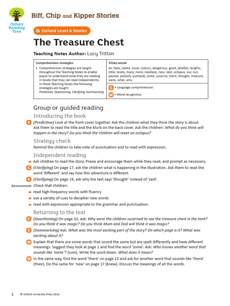 Ort BCK Treasurechest Tns | PDF | Human Communication | Cognition