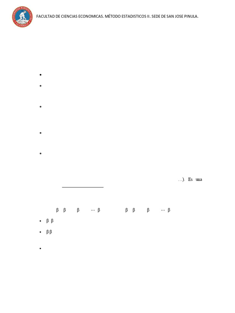 Regresión Lineal Múltiple: Guía Rápida | PDF | Análisis de regresión | Diferencia