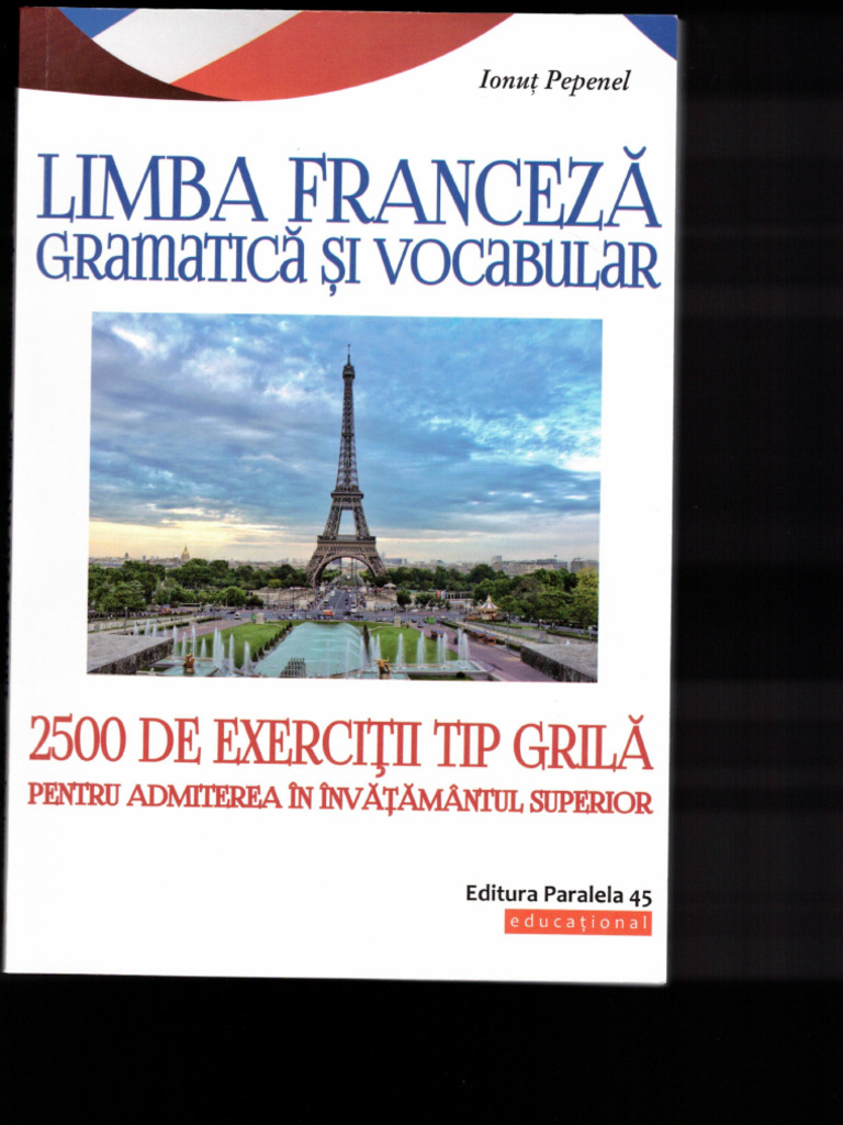 2500 de Exercitii Gramatica Si Vocabular Grila | PDF