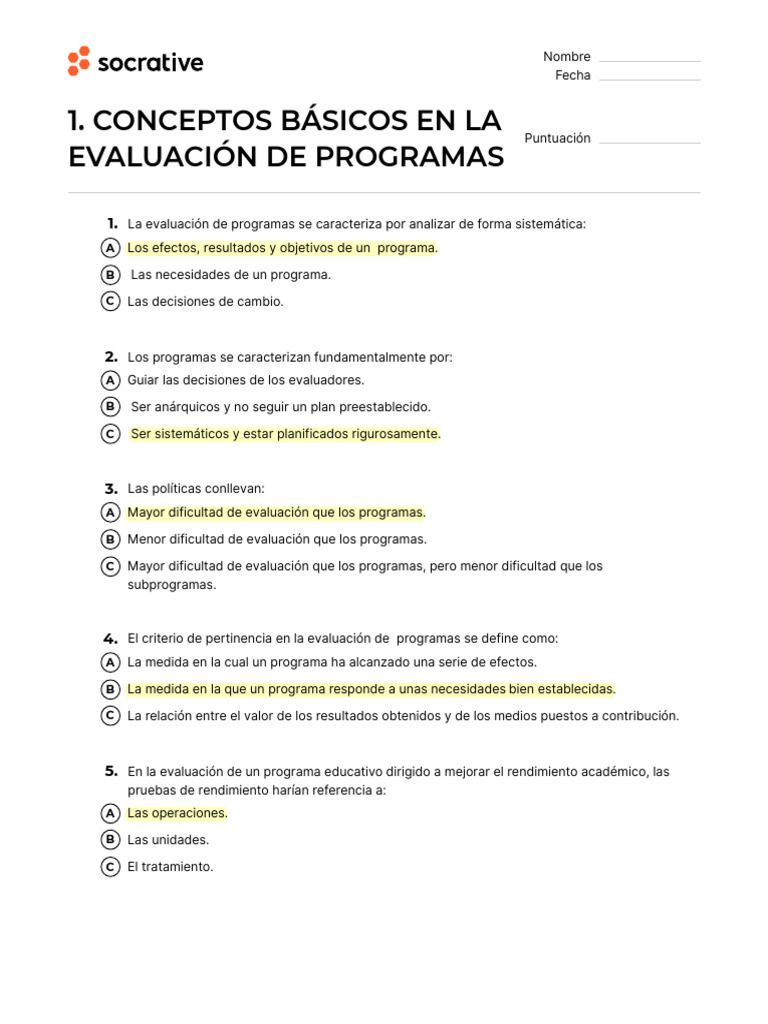 Evaluación de Programas Sociales | PDF