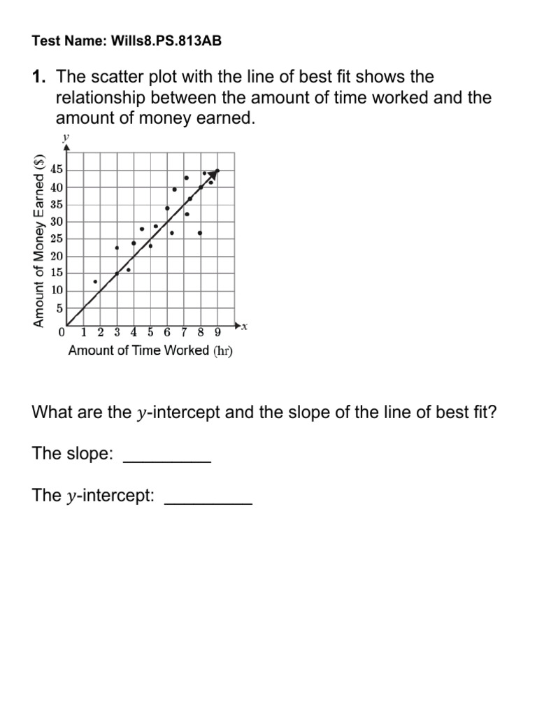 Analyzing Scatter Plots and Associations | PDF | Scatter Plot ...