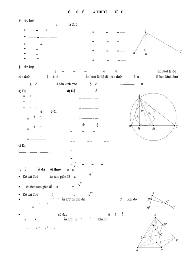Bai Tap Quan He Vuong Goc (1) | PDF