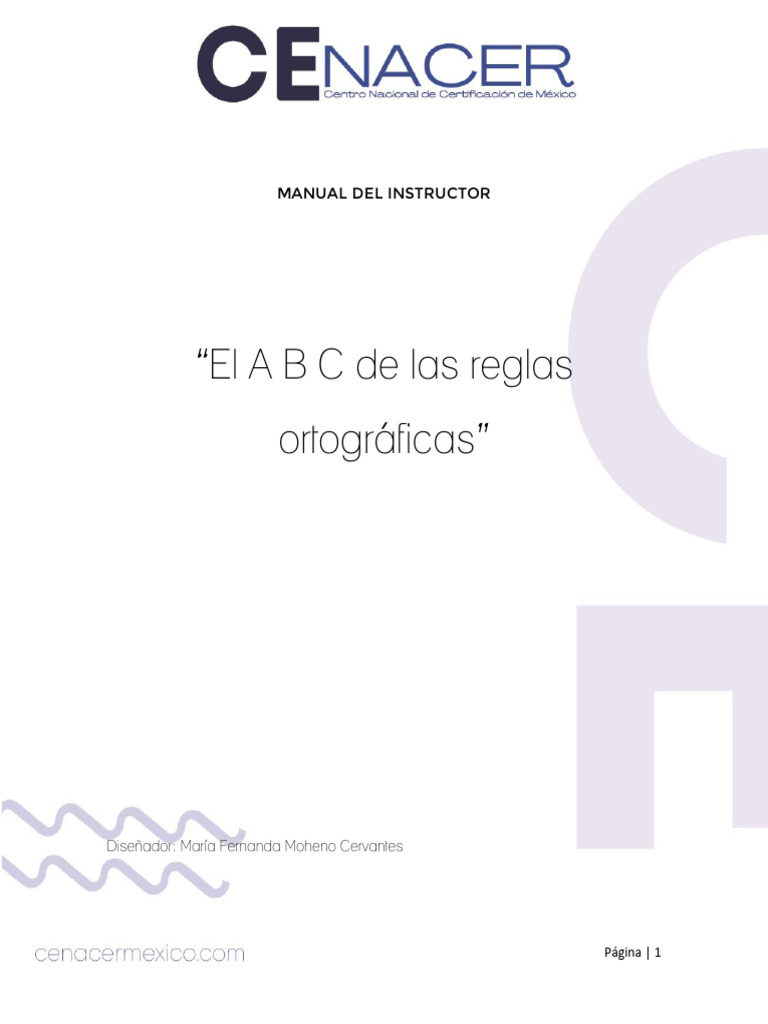 EJEMPLO_MANUAL_DEL_INSTRUCTOR | PDF | Lingüística | Fonética