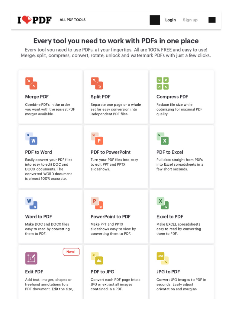Essential PDF Tools for Everyone | PDF | Mobile App | Computing