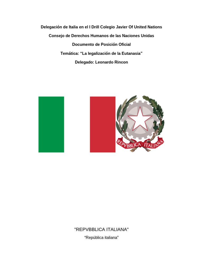 Documento de Posicion Ofial | PDF | Etica social | Justicia