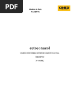 Cetoconazol: Indicações e Uso Tópico | PDF | Gravidez | Amamentação