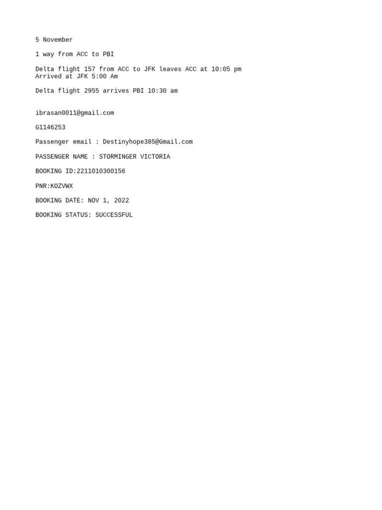 Flight Destial of Destiny | PDF