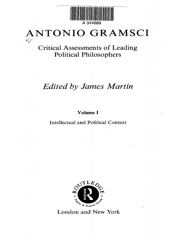 337976848 | PDF | Antonio Gramsci | Marxism