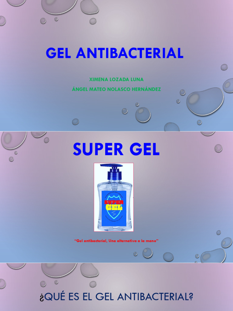 Fabricación casera de Gel antibacterial | PDF | Microbiología