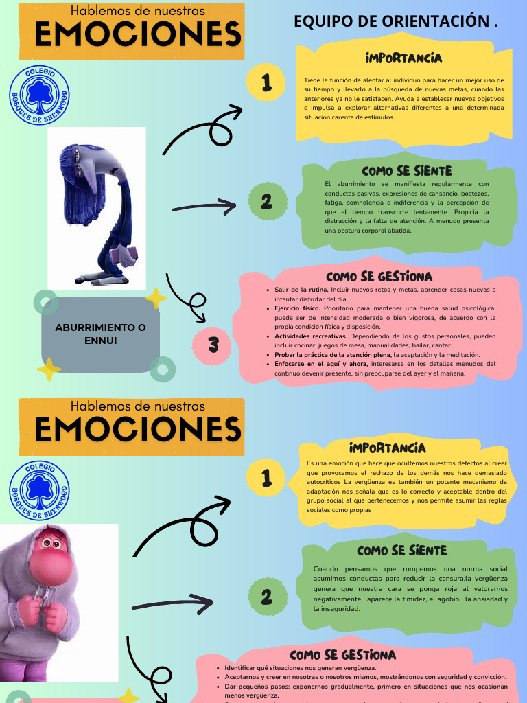 Cómo gestionar emociones: aburrimiento y vergüenza | PDF | Envidia ...
