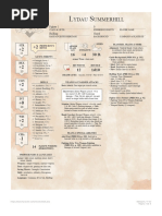 Nimble Character Sheet | PDF | Role Playing Games | Role Playing Video ...