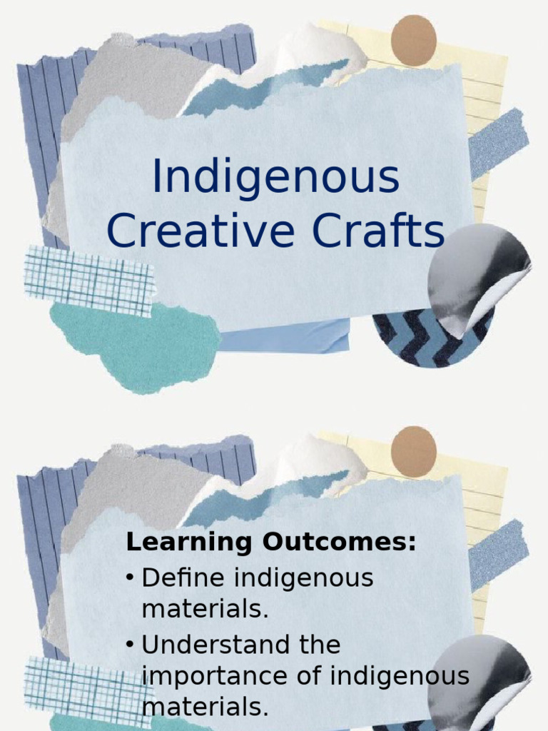 Indigenous Materials in Filipino Crafts | PDF | Recycling | Building ...