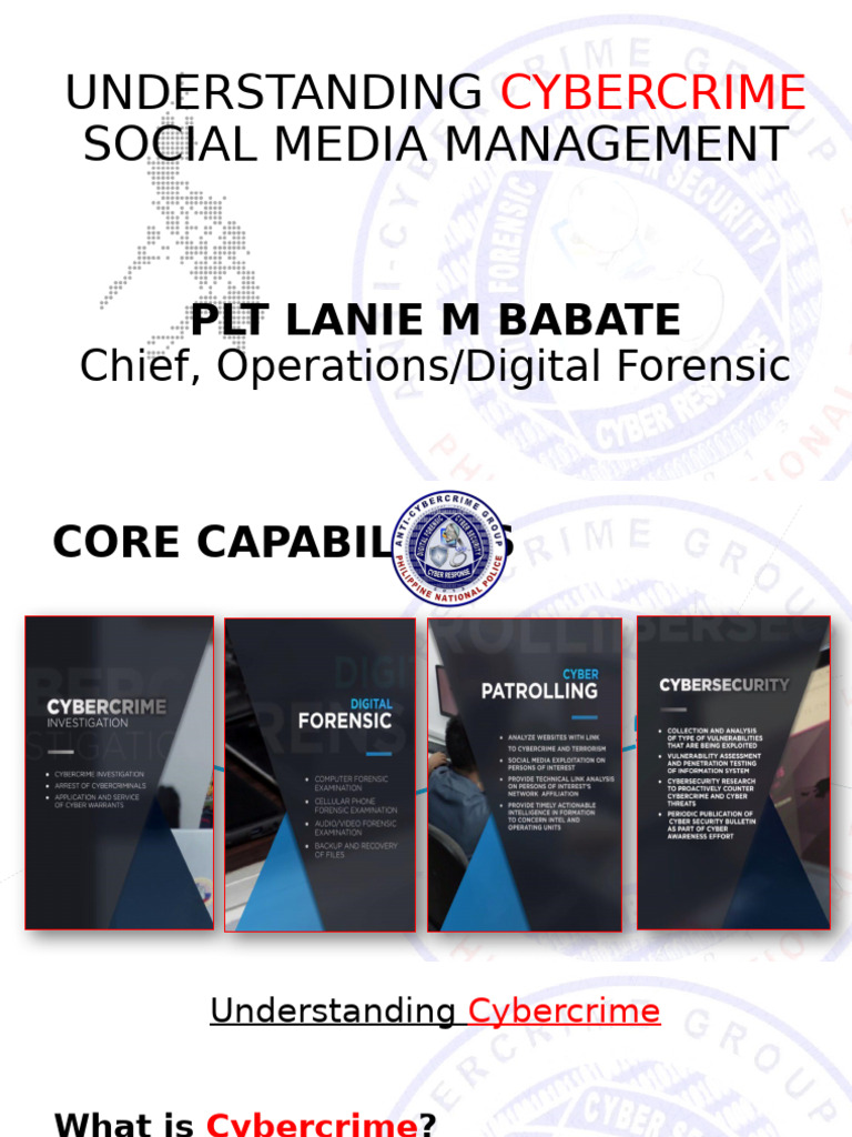 Overview of R.A. 10175: Cybercrime Act | PDF | Cybercrime | Cyberbullying