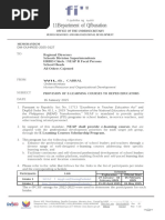 Memo Inset 2025 | PDF