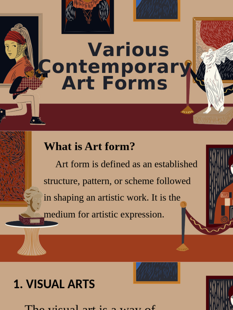 LESSON 3 CONTEMPORARYARTS Final | PDF | Paintings | The Arts