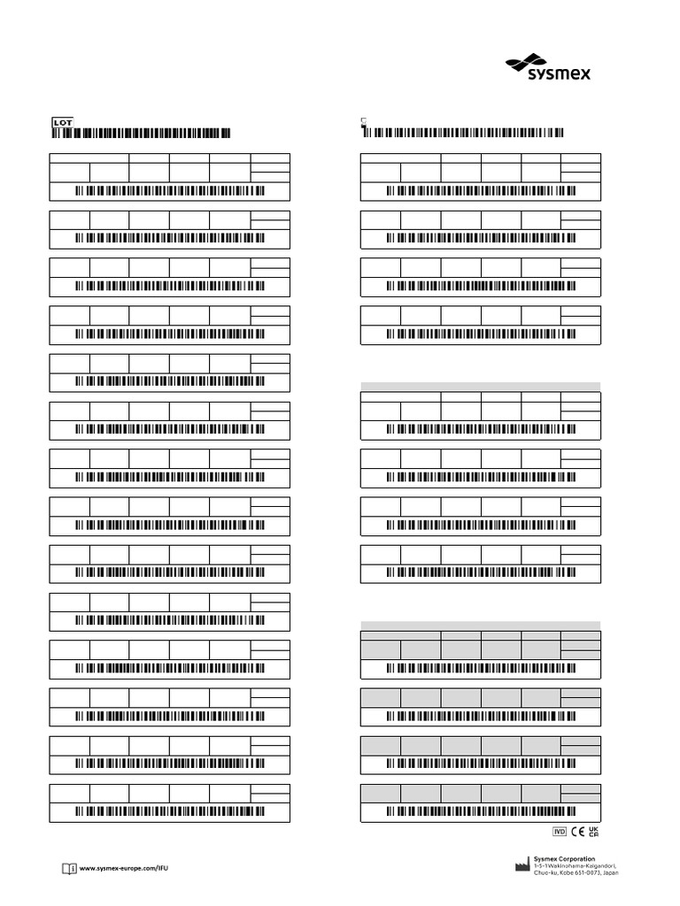 EIGHTCHECK-3WP Assay Sheet XP Series | PDF